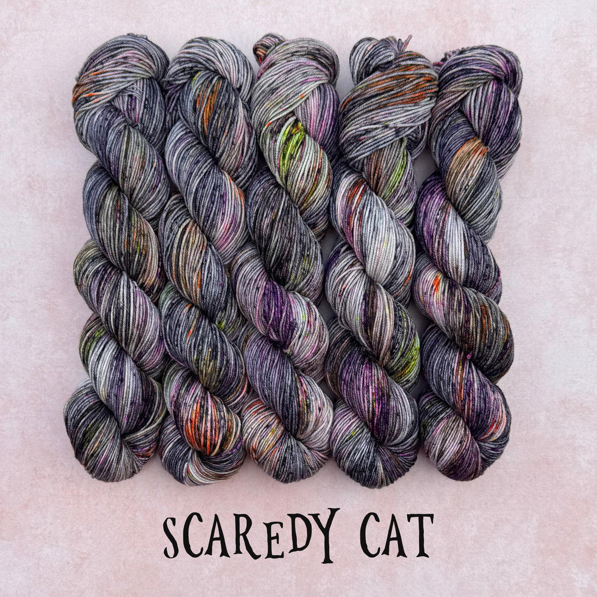 Scaredy Cat 🐈‍⬛ (FiberGasm Sport) – A Whimsical Wood Yarn Co.