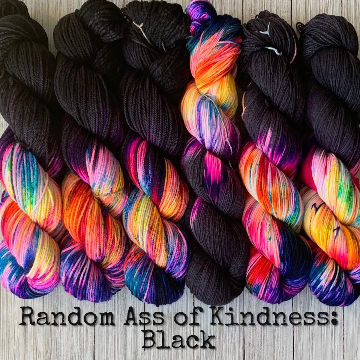 Random Ass of Kindness – A Whimsical Wood Yarn Co.